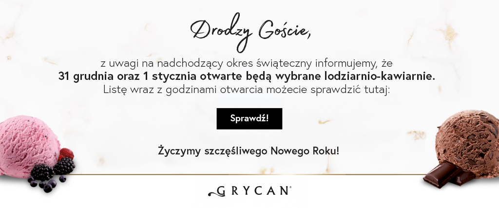 Nowości - Grycan